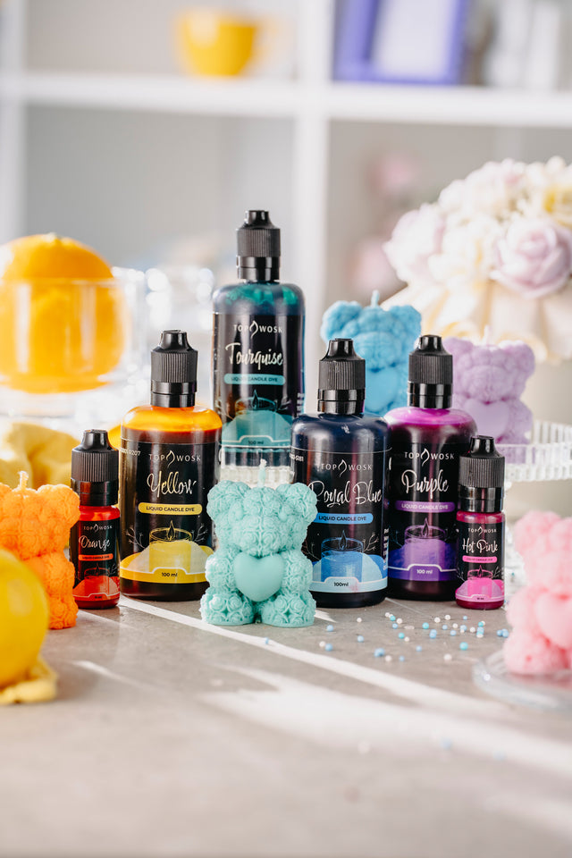 Candle dyes - types and how to use them to avoid staining and discolor ...